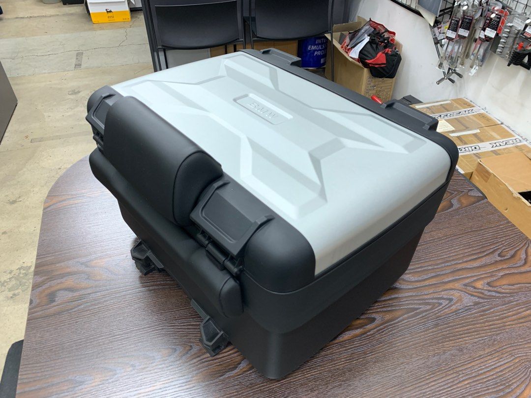 BMW GS Vario Top Case With Pillion Back Rest., Motorcycles, Motorcycle ...