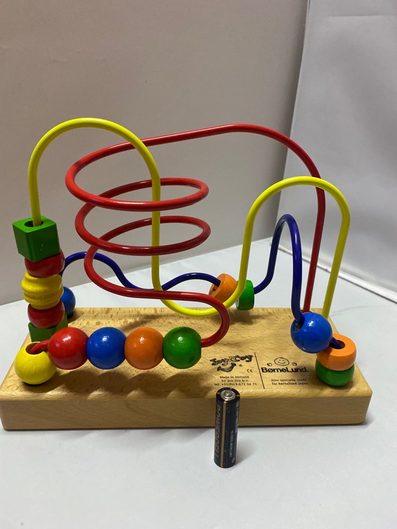 Bornelund wooden bead maze, Hobbies & Toys, Toys & Games on Carousell