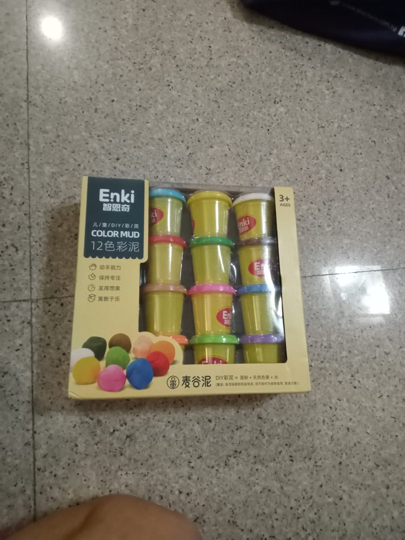 Brand New Enki colour mud playdough, Hobbies & Toys, Toys & Games on ...