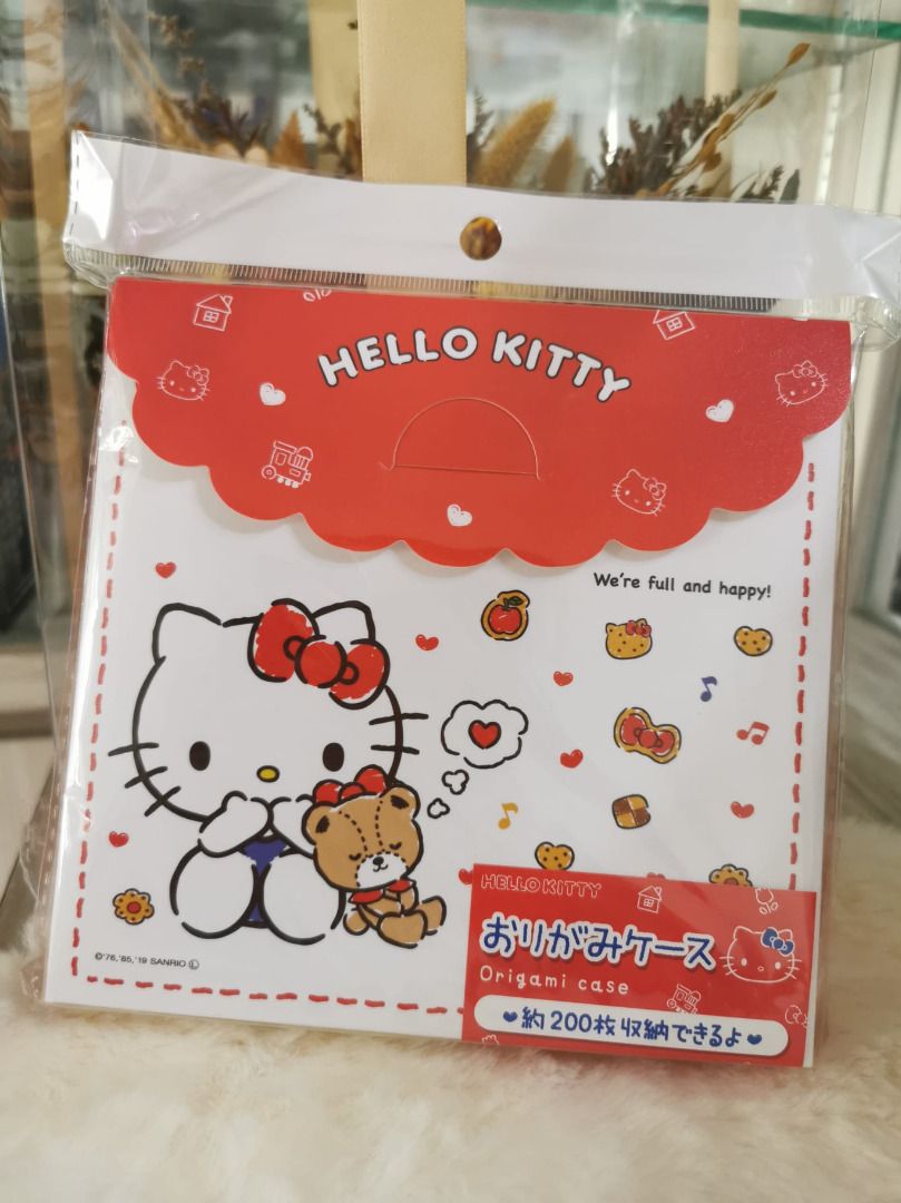 hello kitty origami box