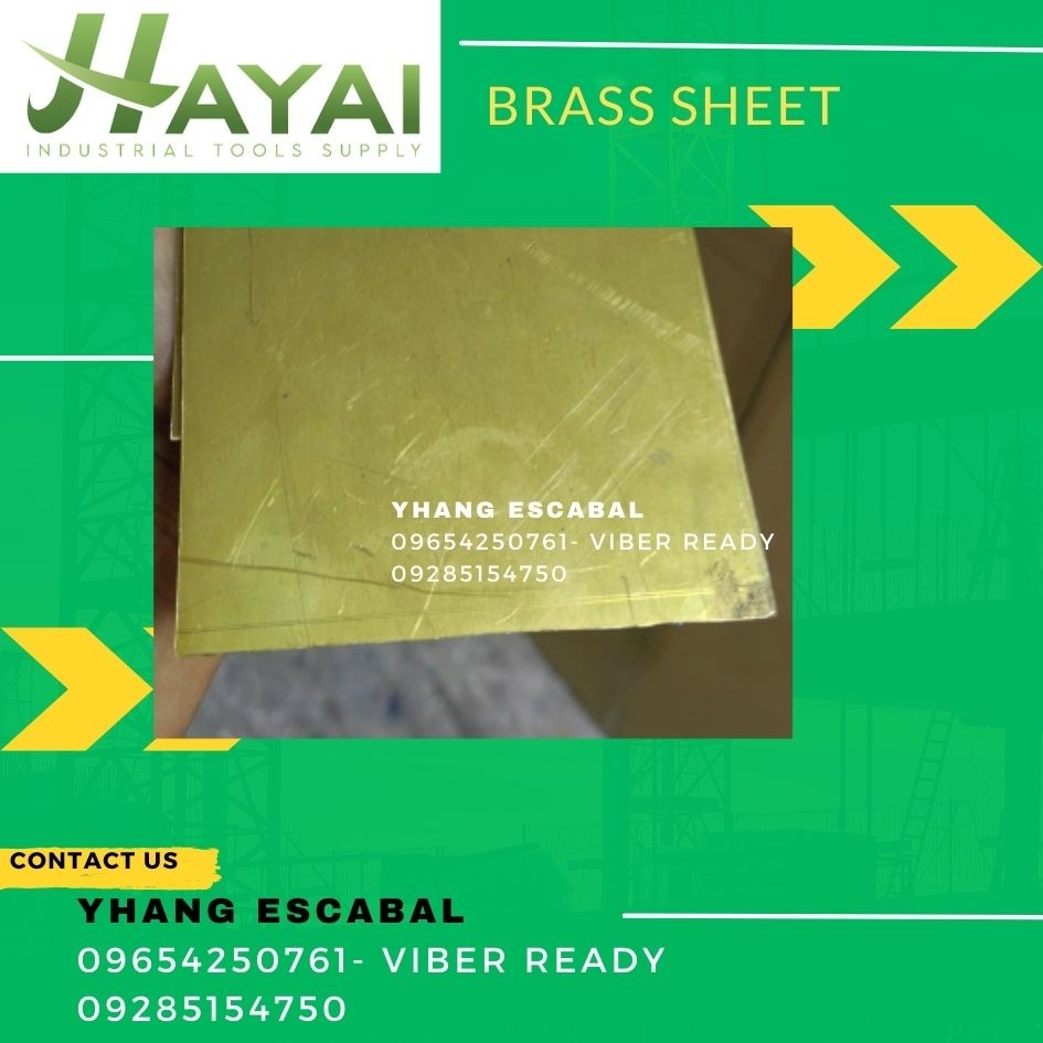 Brass Sheet Commercial And Industrial Construction And Building Materials On Carousell