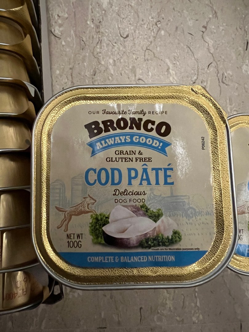 Bronco Cod Pate, Pet Supplies, Pet Food on Carousell