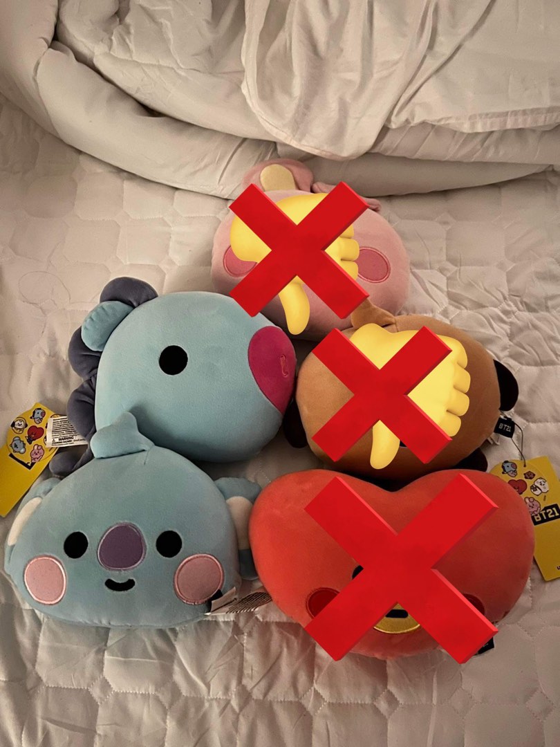 BT21 Plushies, Hobbies & Toys, Memorabilia & Collectibles, K-Wave on ...