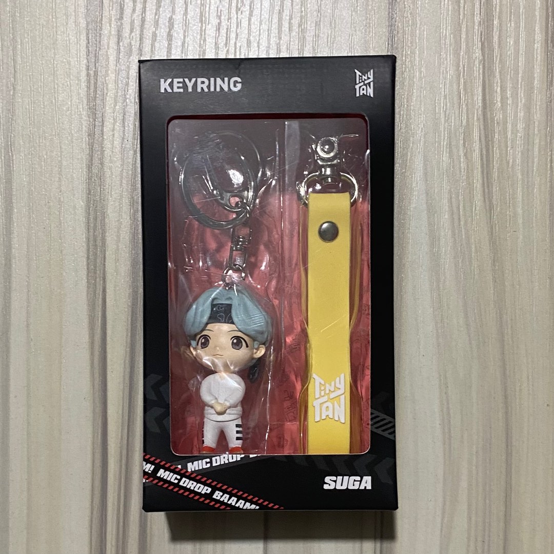 BTS SUGA Mic Drop Keyring on Carousell