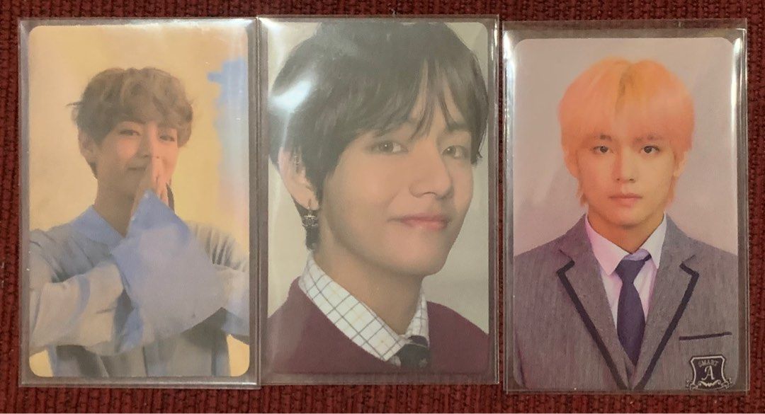 BTS V photo cards (LY HER, LY ANSWER, 7), Hobbies & Toys, Memorabilia ...