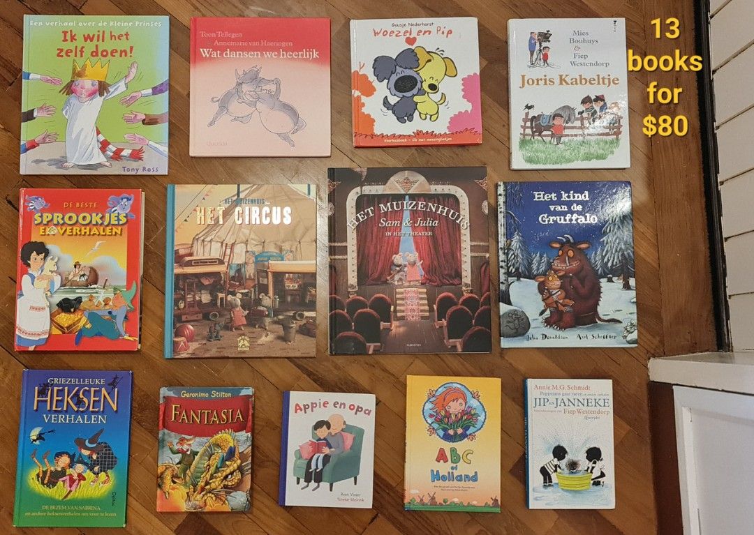 Bundels of book: 2 English, 3 Dutch, Hobbies & Toys, Books & Magazines ...