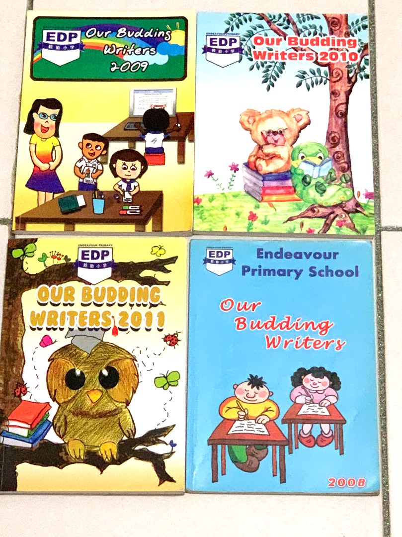 (Bundle of 4) Primary English Essays/ Compositions, Hobbies & Toys ...