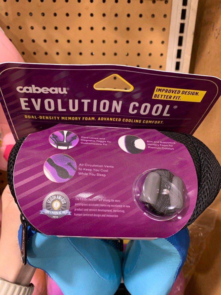 Cabeau Evolution Cool Neck Pillow, Hobbies & Toys, Travel, Travel ...