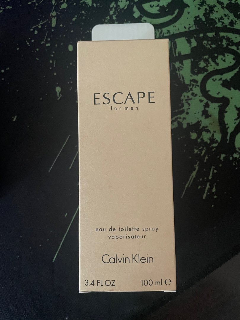 Calvin Klein ESCAPE for men, Beauty & Personal Care, Fragrance ...