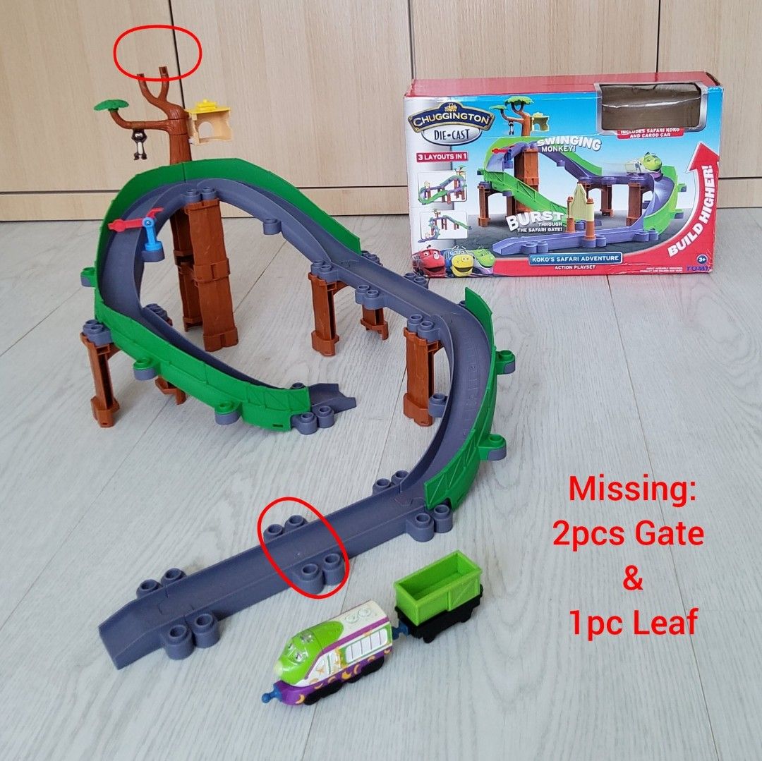 Can Build 3 Different Layouts - Tomy Chuggington Diecast Train Koko ...