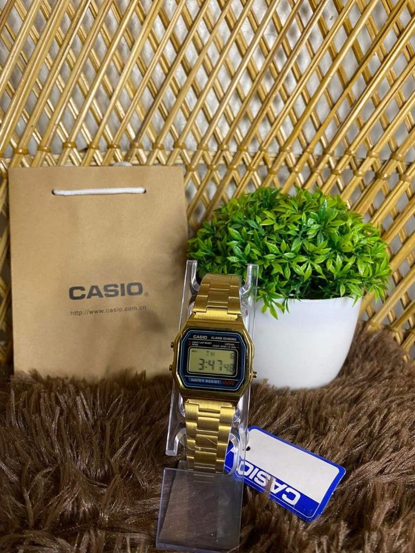 Casio Vintage Gold on Carousell
