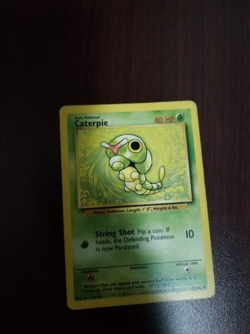 caterpie card base set