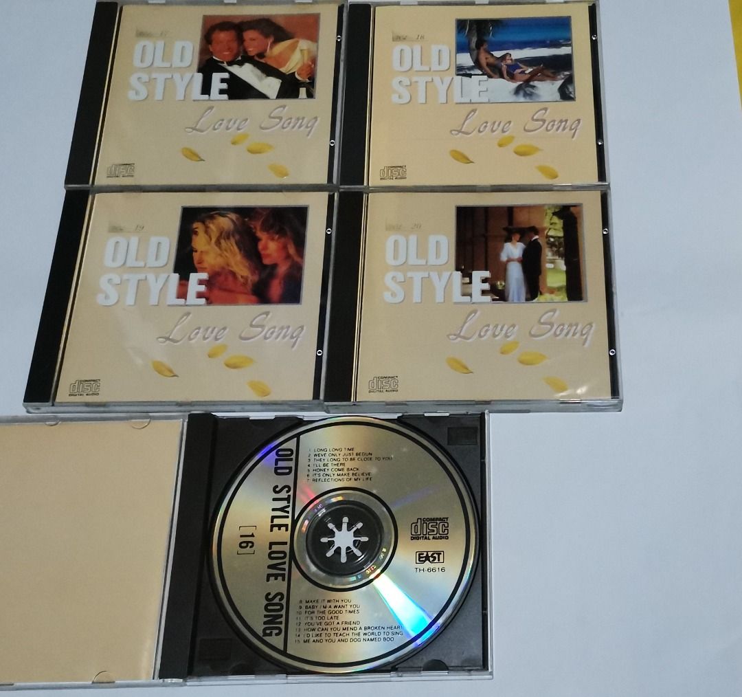CD per lot x 20 albums Old style love song Volume 1-20 Cd Original 日本版 ...