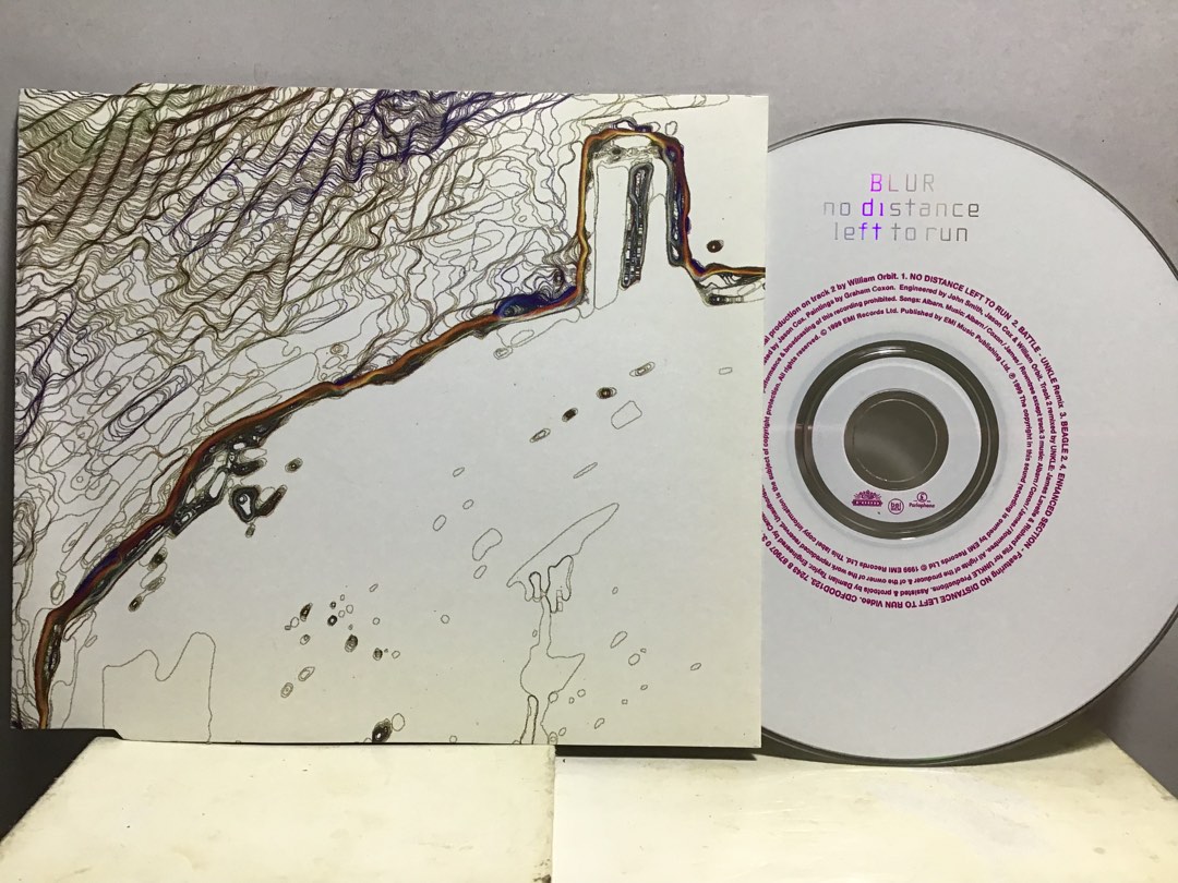 CD SINGLE Blur - No Distance Left to Run OOP ORIGINAL PRESS Anubis 90s ...