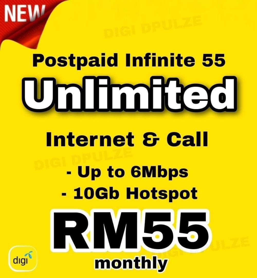 CelcomDigi RM55 infinite, Mobile Phones & Gadgets, Mobile & Gadget Accessories, Sim Cards on ...