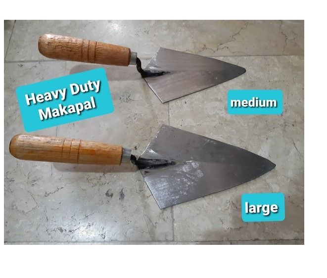 Cement Trowel / Kutsara Heavy Duty Makapal Local Handmade Medium ...