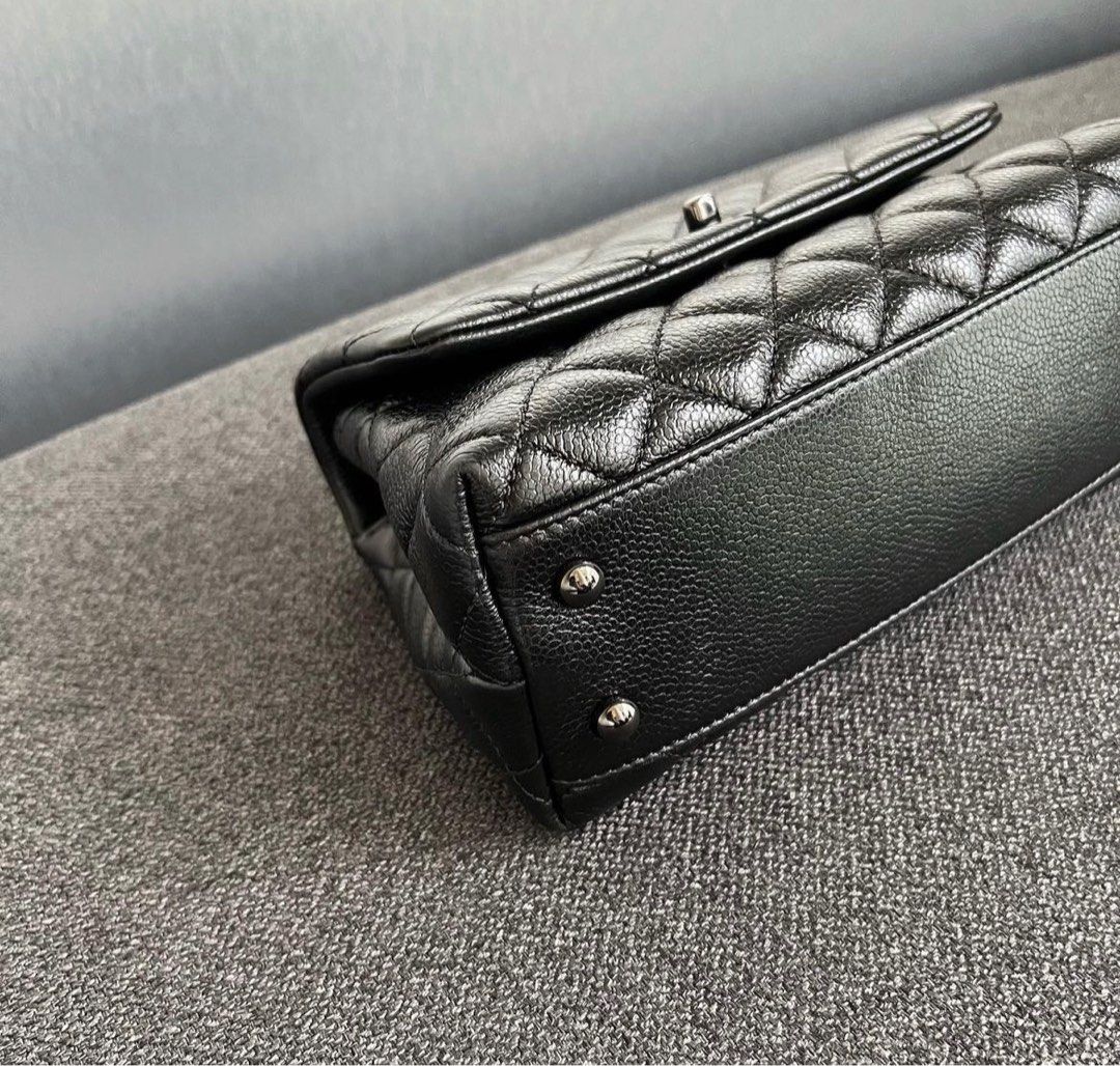 Chanel Coco Handle So Black Small Matte black, Luxury, Bags & Wallets ...