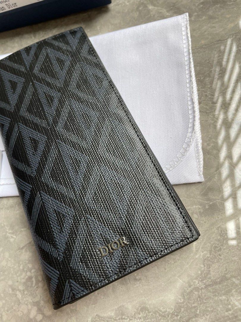 CHRISTIAN DIOR VERTICAL LONG WALLET, Men's Fashion, Watches ...