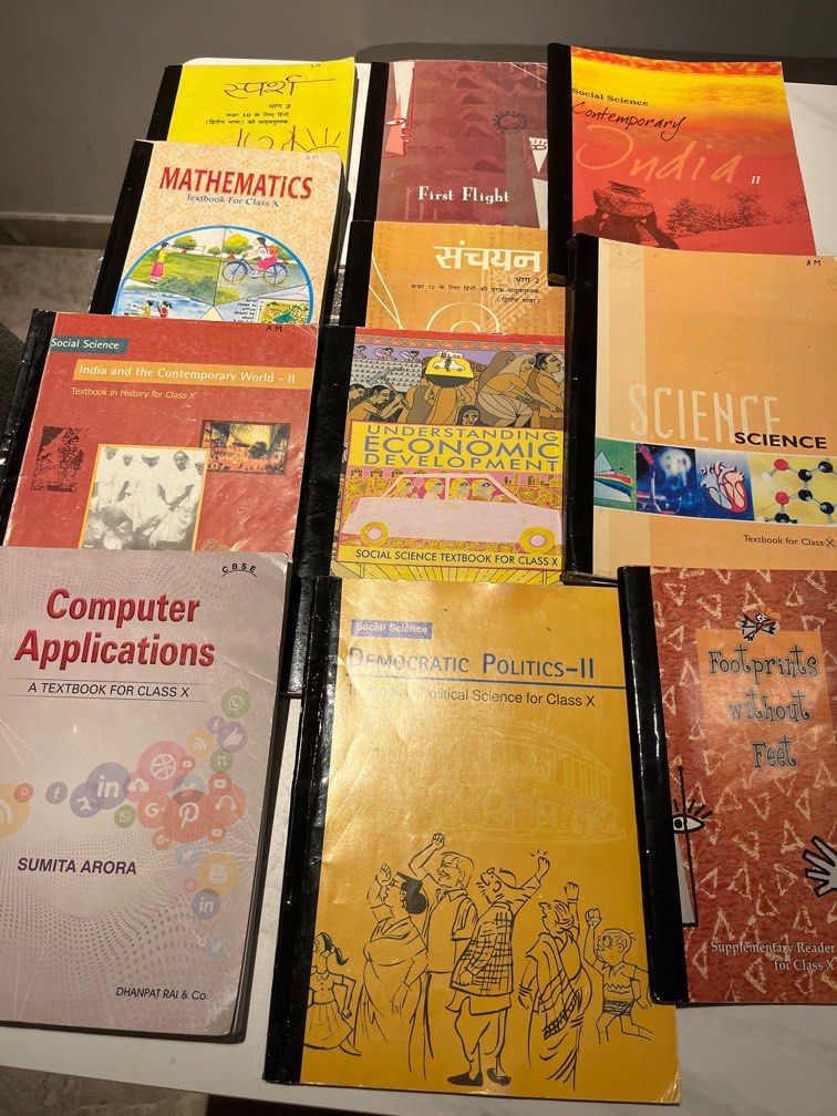 Class 10 NCERT Textbooks, Hobbies & Toys, Books & Magazines, Assessment ...
