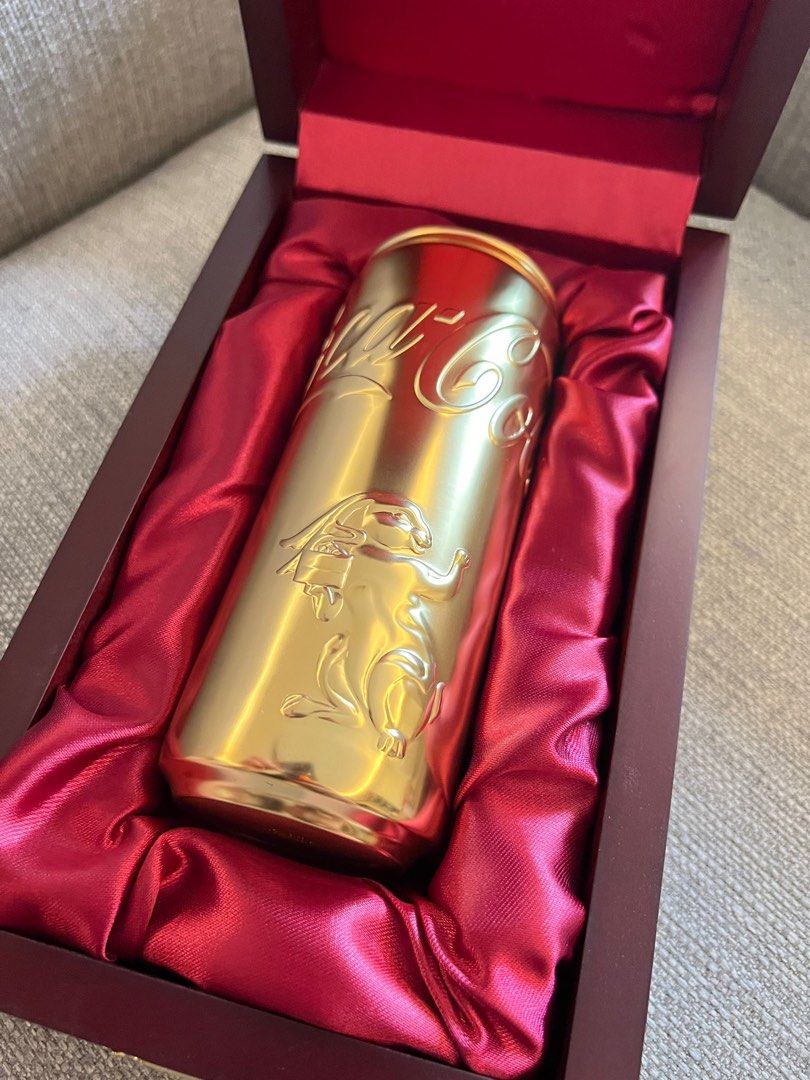 Coca Cola 24K Collectors Gold Can, Hobbies & Toys, Memorabilia ...