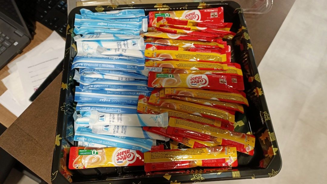 Coffee Matte, Creamer and Sugar Sachets, Food & Drinks, Beverages on ...