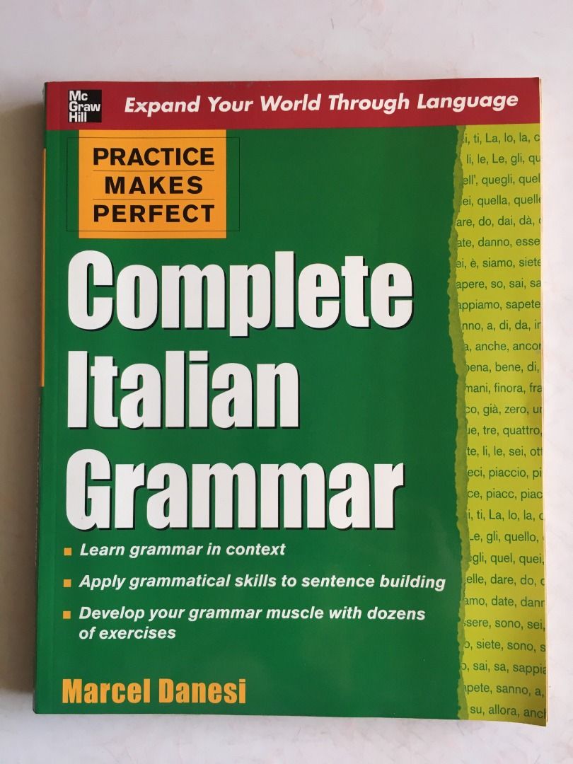 Complete Italian Grammar, Hobbies & Toys, Books & Magazines, Textbooks ...