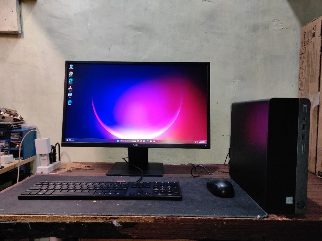 COMPUTER SET INTEL CORE I5 8500/8GB/256GB/UHD 630/24 INCHES IPS MONITOR ...