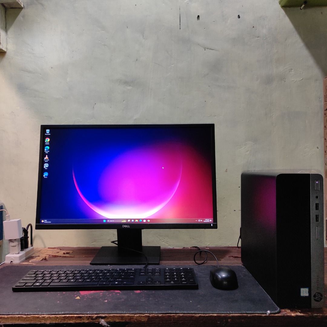 COMPUTER SET INTEL CORE I5 8500/8GB/256GB/UHD 630/24 INCHES IPS MONITOR ...