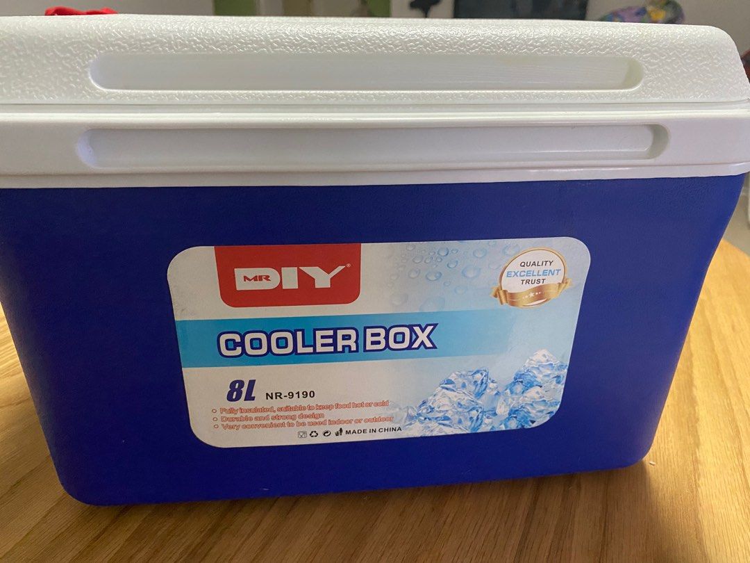 Cooler box 8L photo as shown seldom use for bbq beverages storage use ...