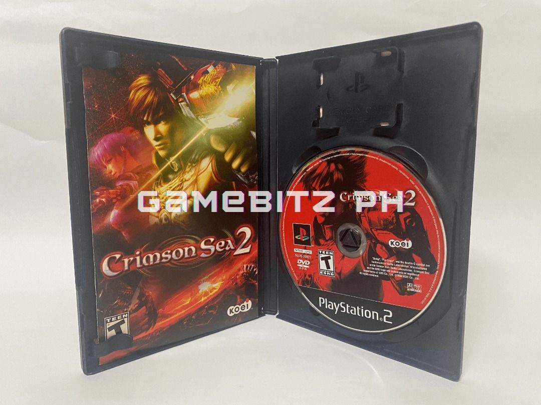 Crimson Sea 2 PS2 Sony Playstation 2 Game RARE on Carousell