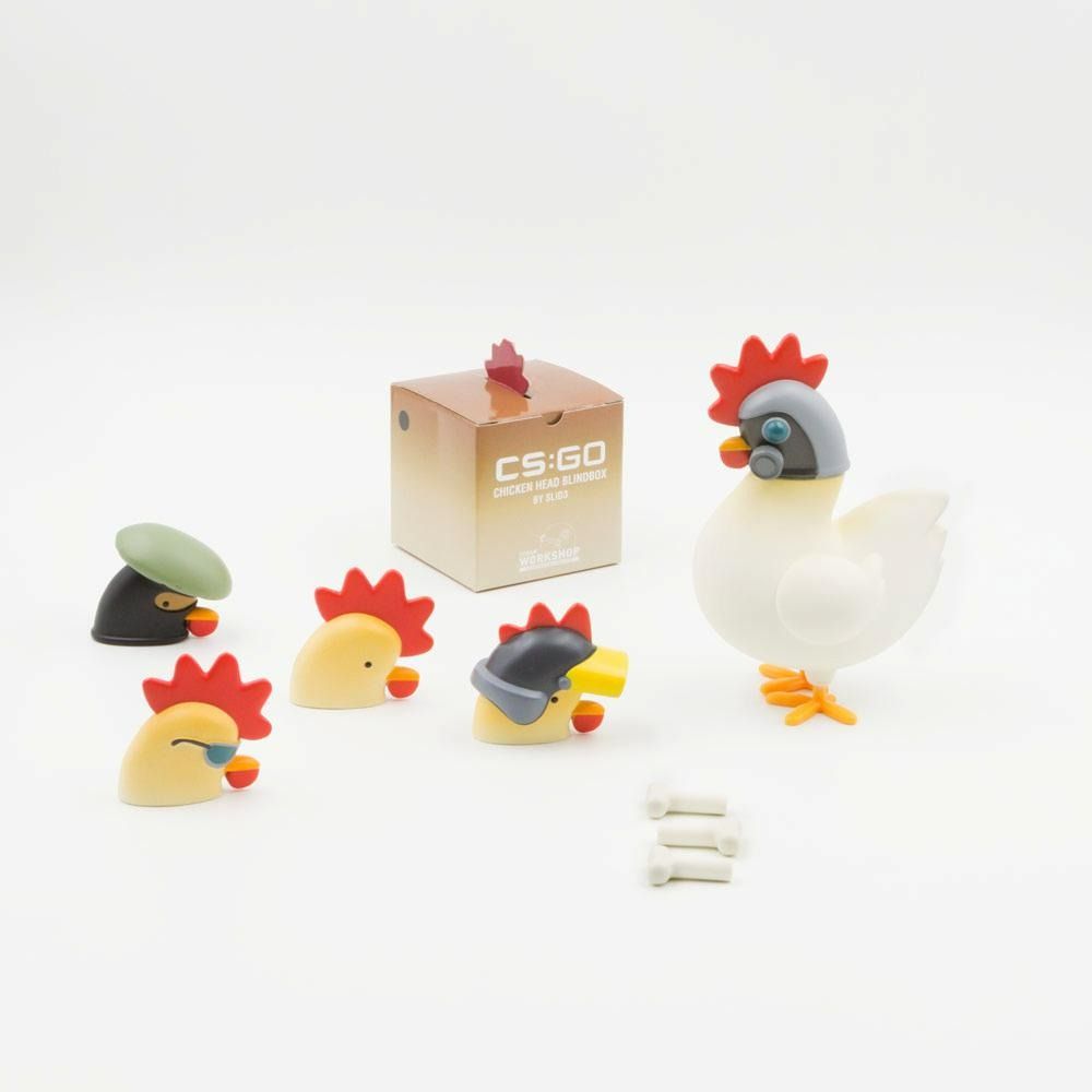 CS:GO Chicken Vinyl Heads Blind Box + Digital Unlock - BRAND NEW ...