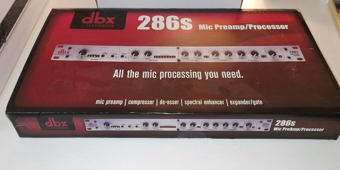 DBX 286 mic processor, Audio, Other Audio Equipment on Carousell