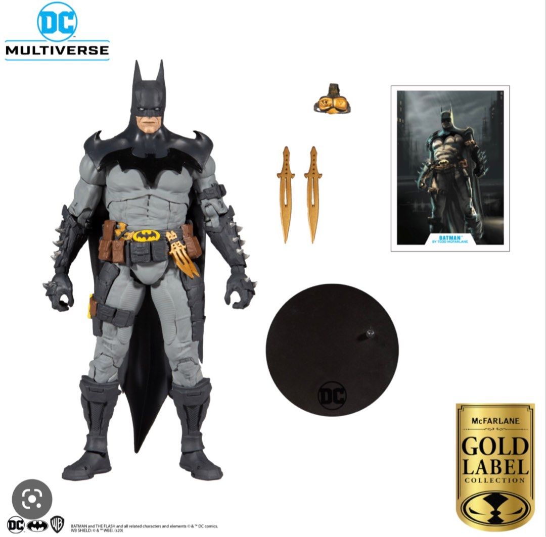 DC McFarlane Batman (Gold Label), Hobbies & Toys, Toys & Games on Carousell