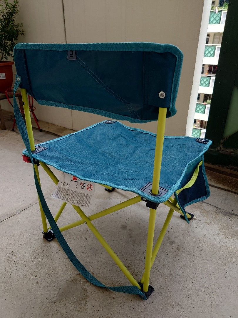 Decathlon Mountain Hiking Low Folding Camping Chair Quechua MH100 ...