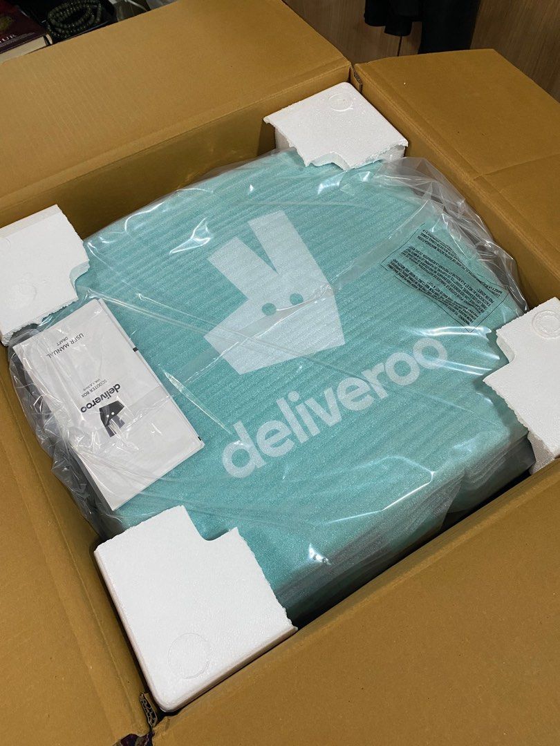 Deliveroo Rider Box Pro, Motorcycles, Motorcycle Accessories on Carousell