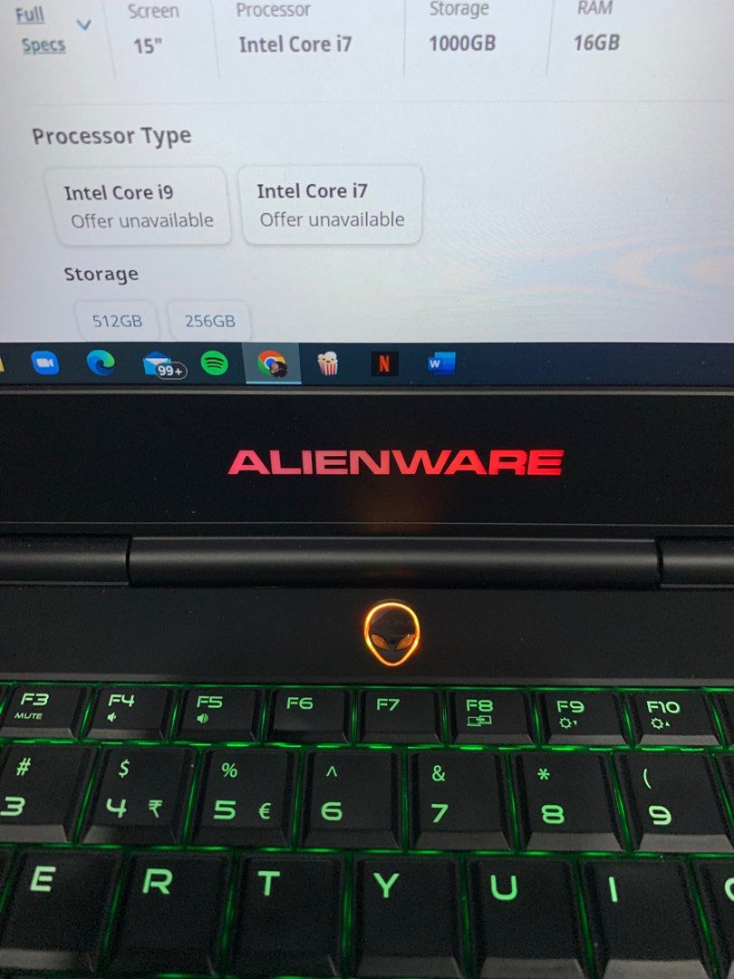 Dell Alienware 15 Gaming Laptop - Intel Core i7, Computers & Tech ...