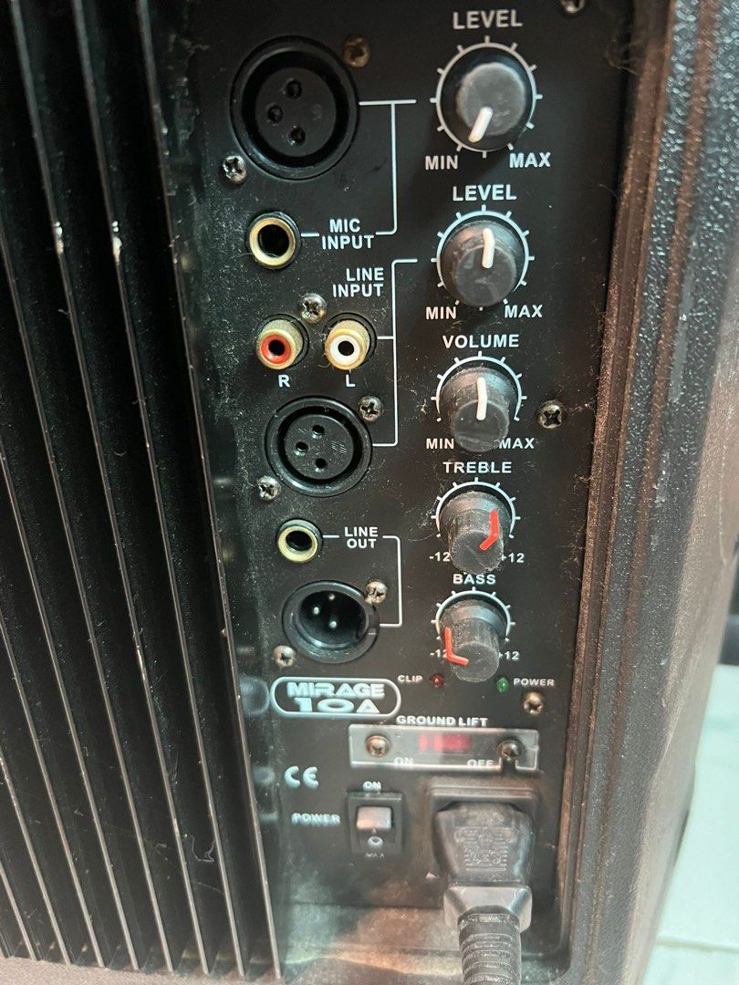 Delta Audio-2 way 10” Active Speaker-300 watts (Mirage 10A), Audio ...