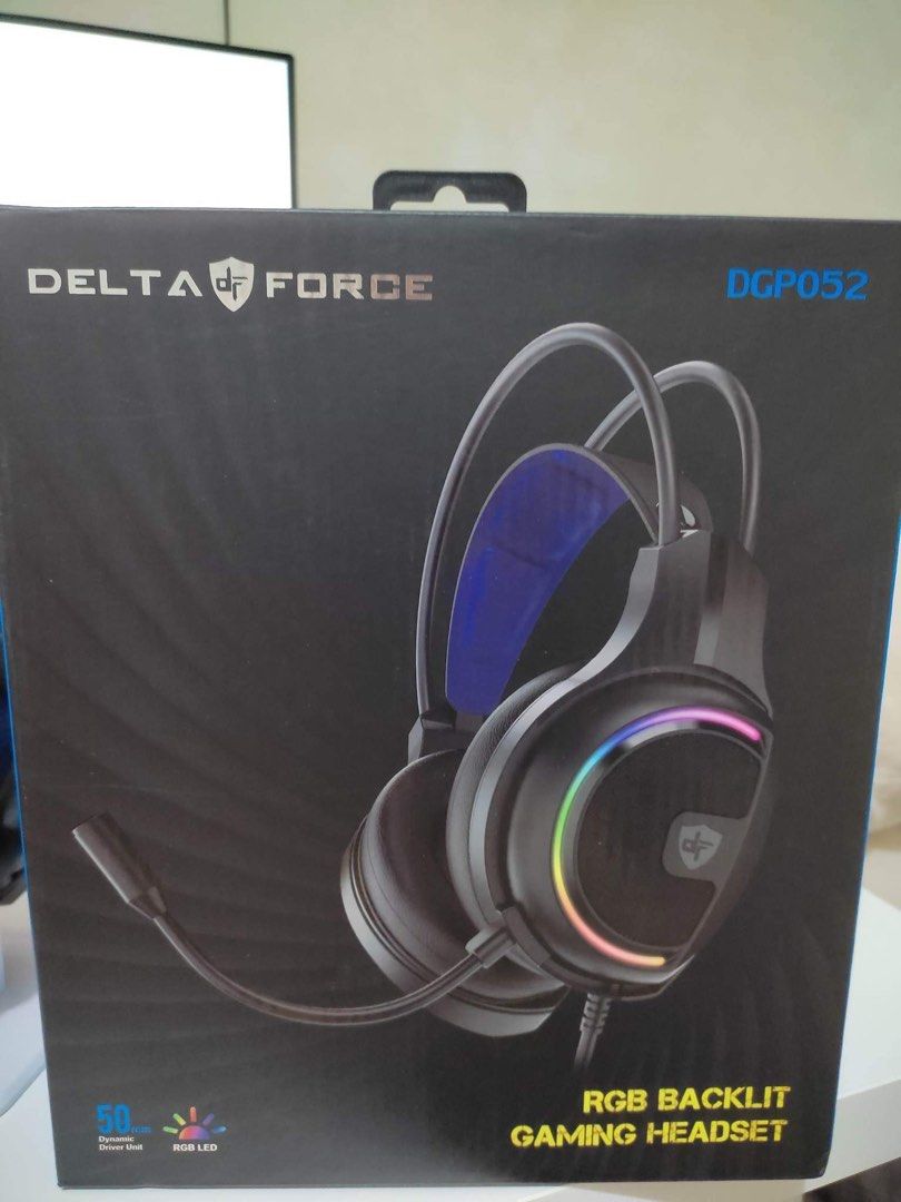 Delta Force DGP0352 Gaming Headset, Audio, Headphones & Headsets on ...