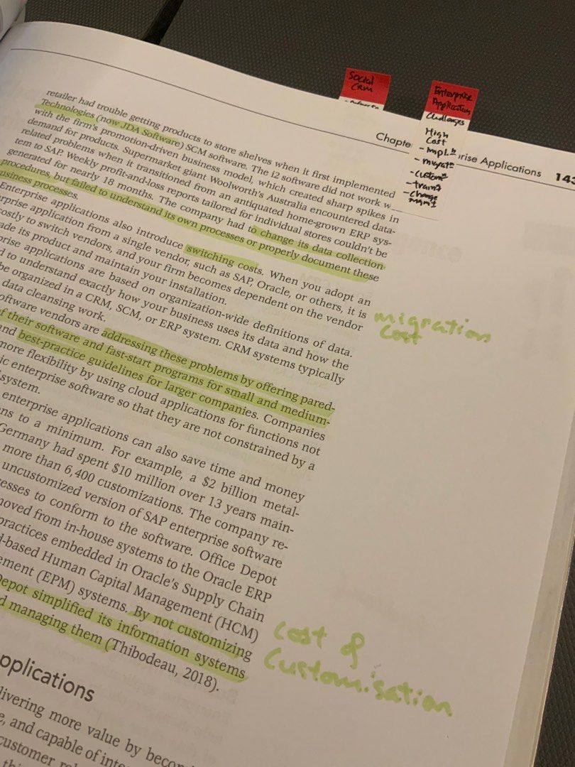 Digital Transformation Strategy SMU IS425 & IS615 with Note Tabs For ...