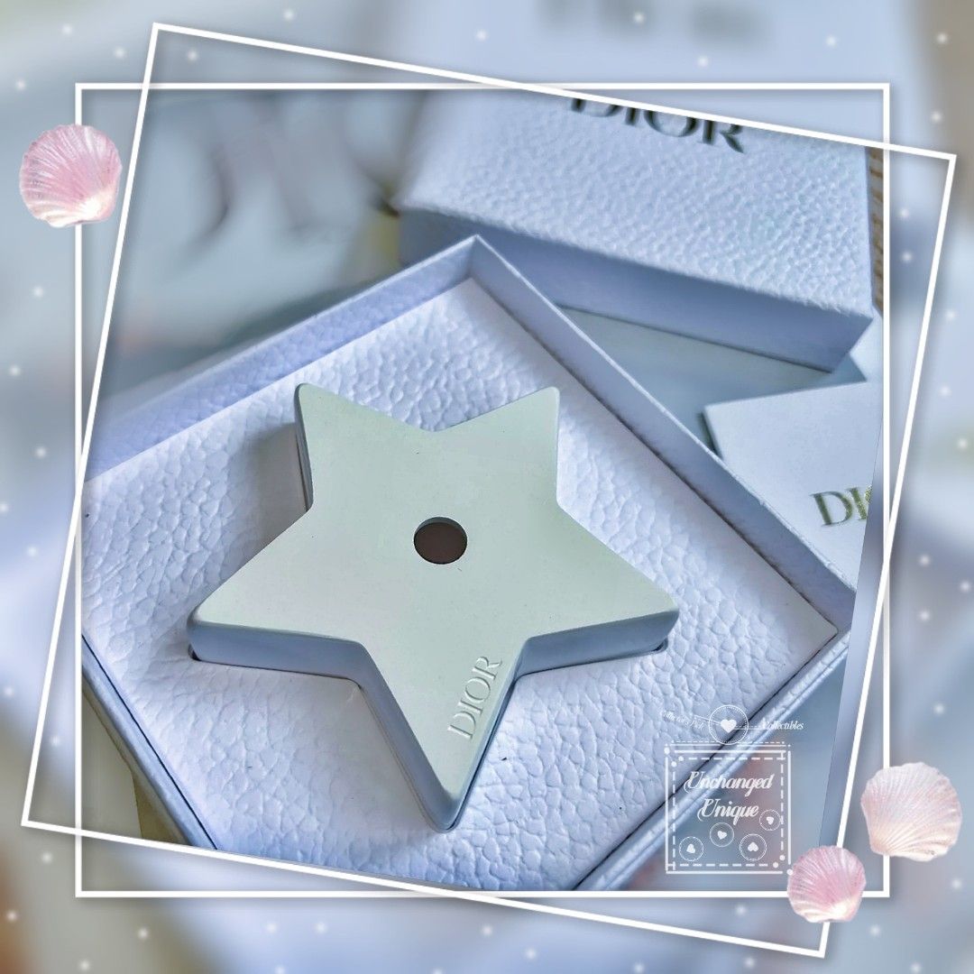 DIOR BEAUTY Star Ceramic Paperweight Desktop Diffuser星星陶瓷紙鎮 可作桌面擴香, 興趣及 ...