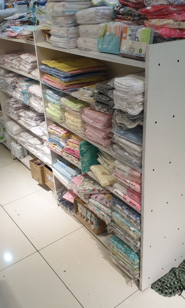 Display Shelves Back to Back 6-layer with wheels size 60cm x 90cm ...