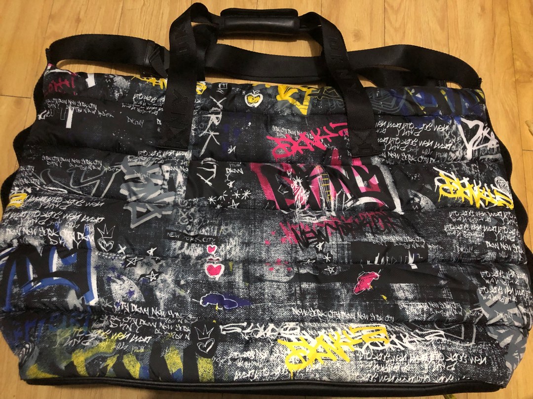 DKNY Nora Graffiti Weekender bag large on Carousell