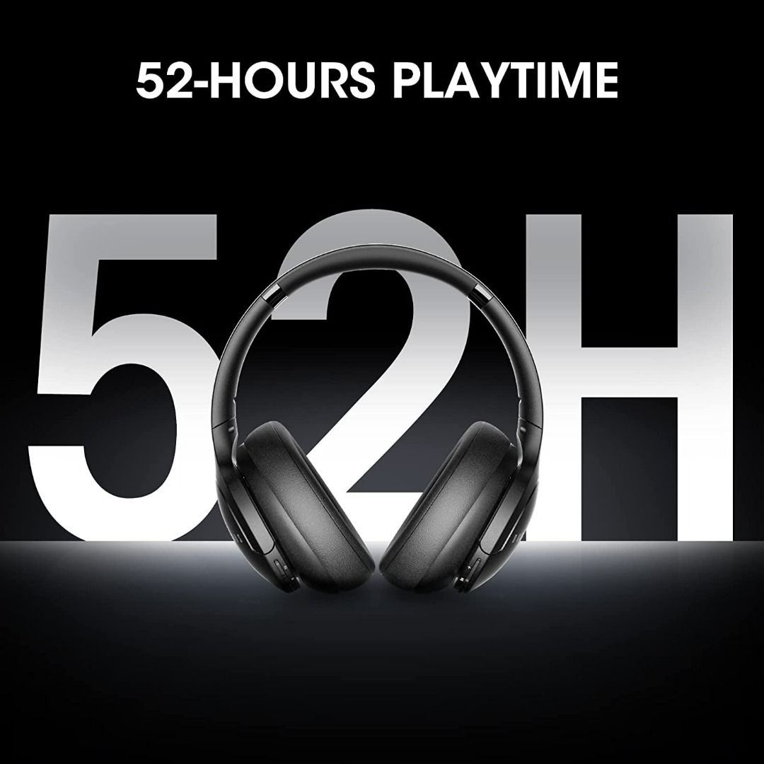 DOQAUS LIFE 4 Bluetooth Headphones Over Ear, Bluetooth 5.3 Wireless ...