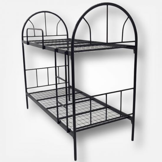 double decker metal bed frame with plywood, Furniture & Home Living ...