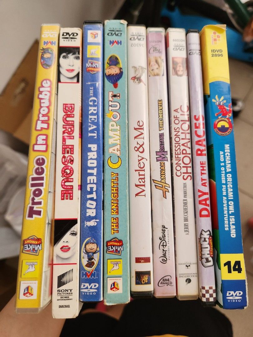DVDs movies cartoons, Hobbies & Toys, Music & Media, CDs & DVDs on ...