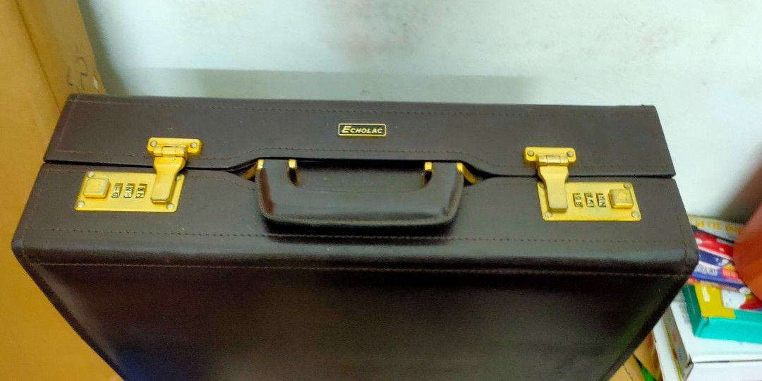 Echolac vintage bag, Men's Fashion, Bags, Briefcases on Carousell