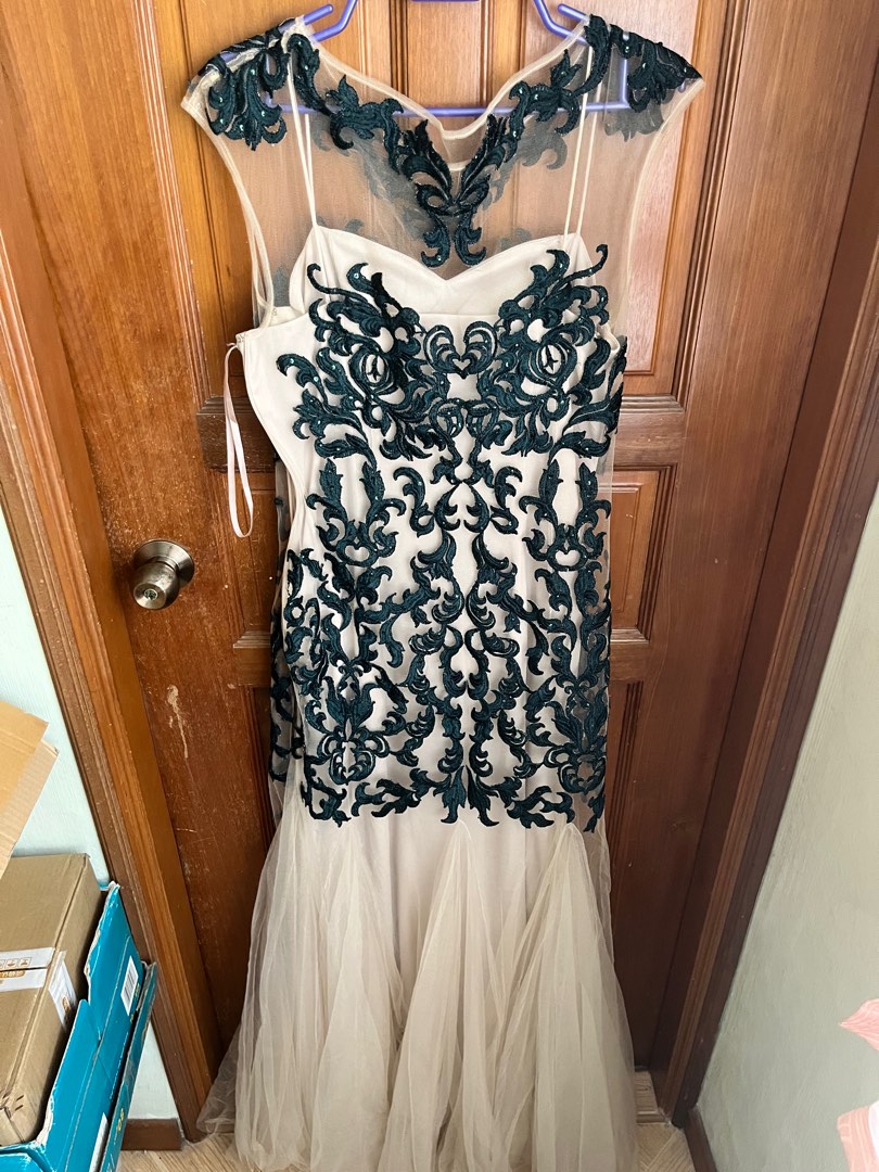 Embroidery Collections dress sold at TANGS, Women's Fashion, Dresses ...