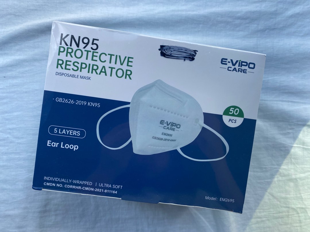 E-VIPO N95 MASKS, Health & Nutrition, Face Masks & Face Shields on ...