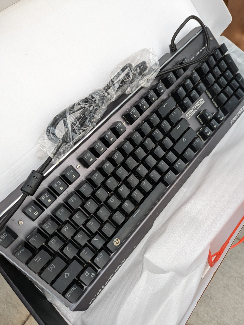 Fantech Keyboard, 電腦＆科技, 電腦周邊及配件, 電腦鍵盤及相關產品 - Carousell