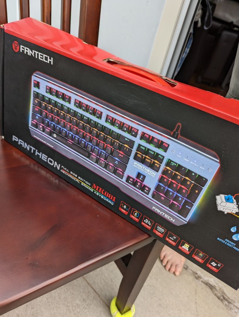 Fantech Keyboard, 電腦＆科技, 電腦周邊及配件, 電腦鍵盤及相關產品 - Carousell